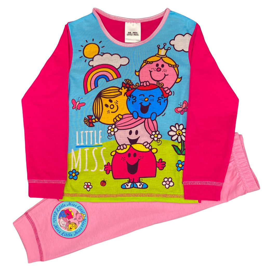 Girls MR MEN LITTLE MISS pyjamas, nightwear, pjs 18mths -5yrs – BLOSSOM ...
