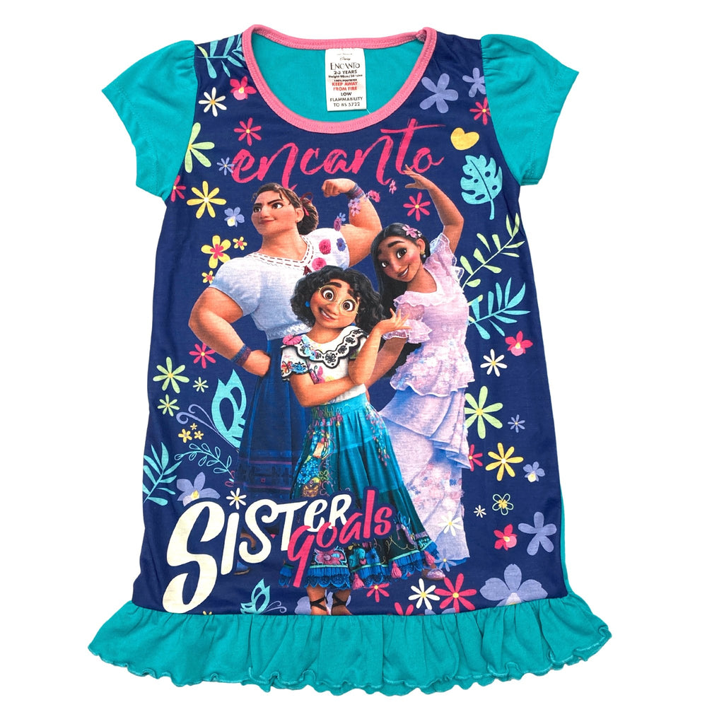 Girls DISNEY ENCANTO nightgown, nightie, nighty, nightdress 2-10 yrs ...